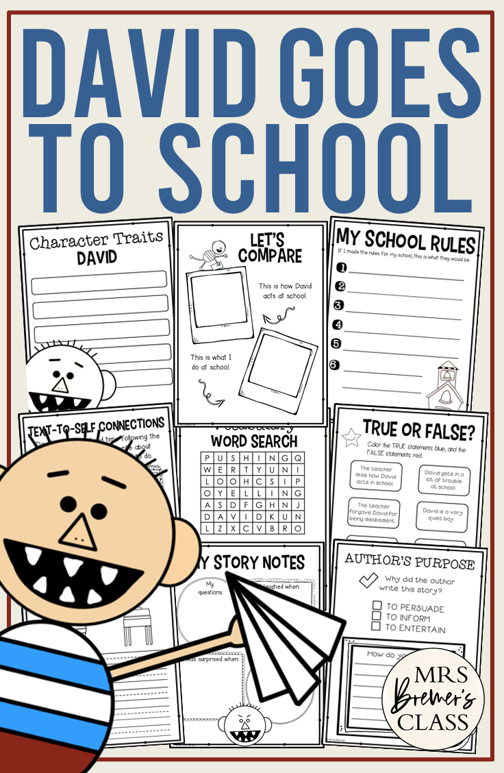 David Goes to School! | Mrs. Bremer's Class