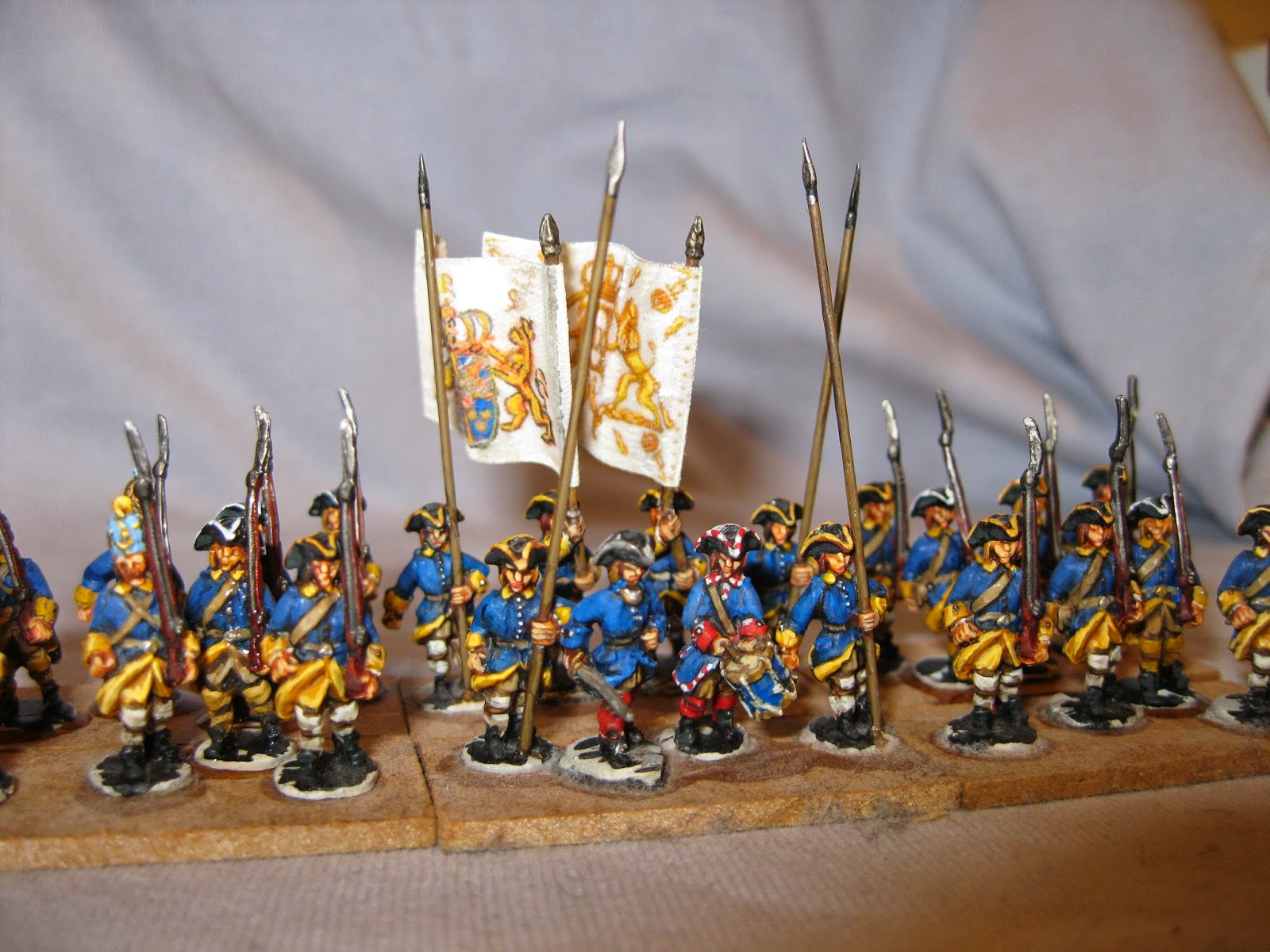 Irish Army of James II and other things: 15mm Blue Moon Great Northern War