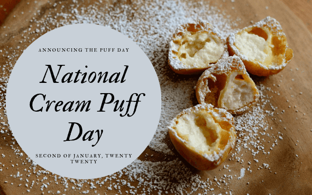 National Cream Puff Day With Full Details and Images - 2020 | Images ...