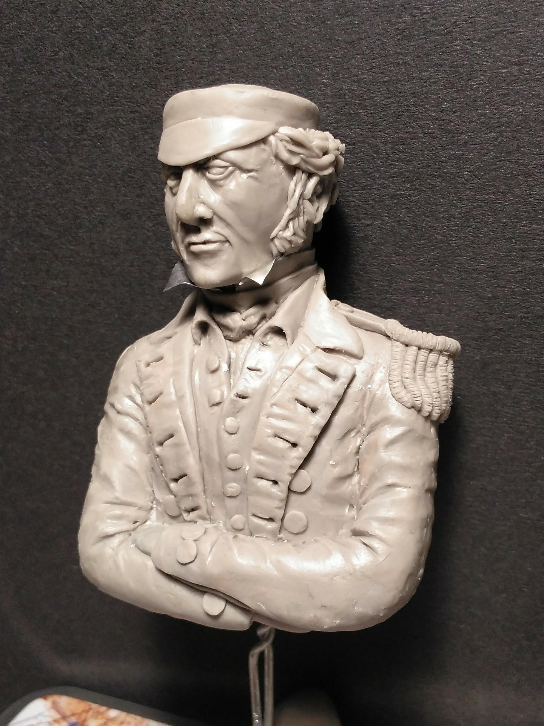 Miniaturas Rauko Din: Busto de Graham Gore. Expedición de Franklin. Vol II