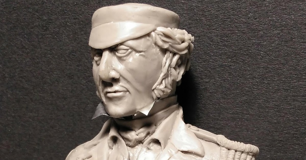 Miniaturas Rauko Din: Busto de Graham Gore. Expedición de Franklin. Vol II