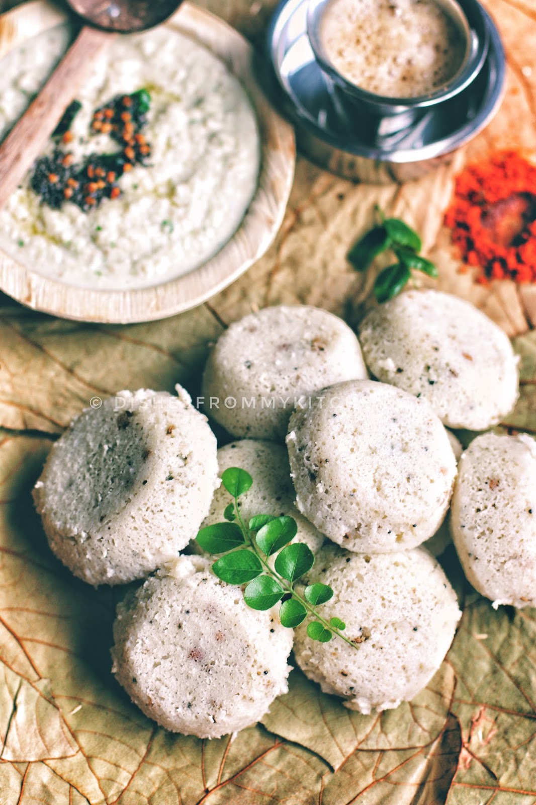 Dishesfrommykitchen: KANCHI IDLI (KANCHIPURAM IDLI Steamed Rice Cake)