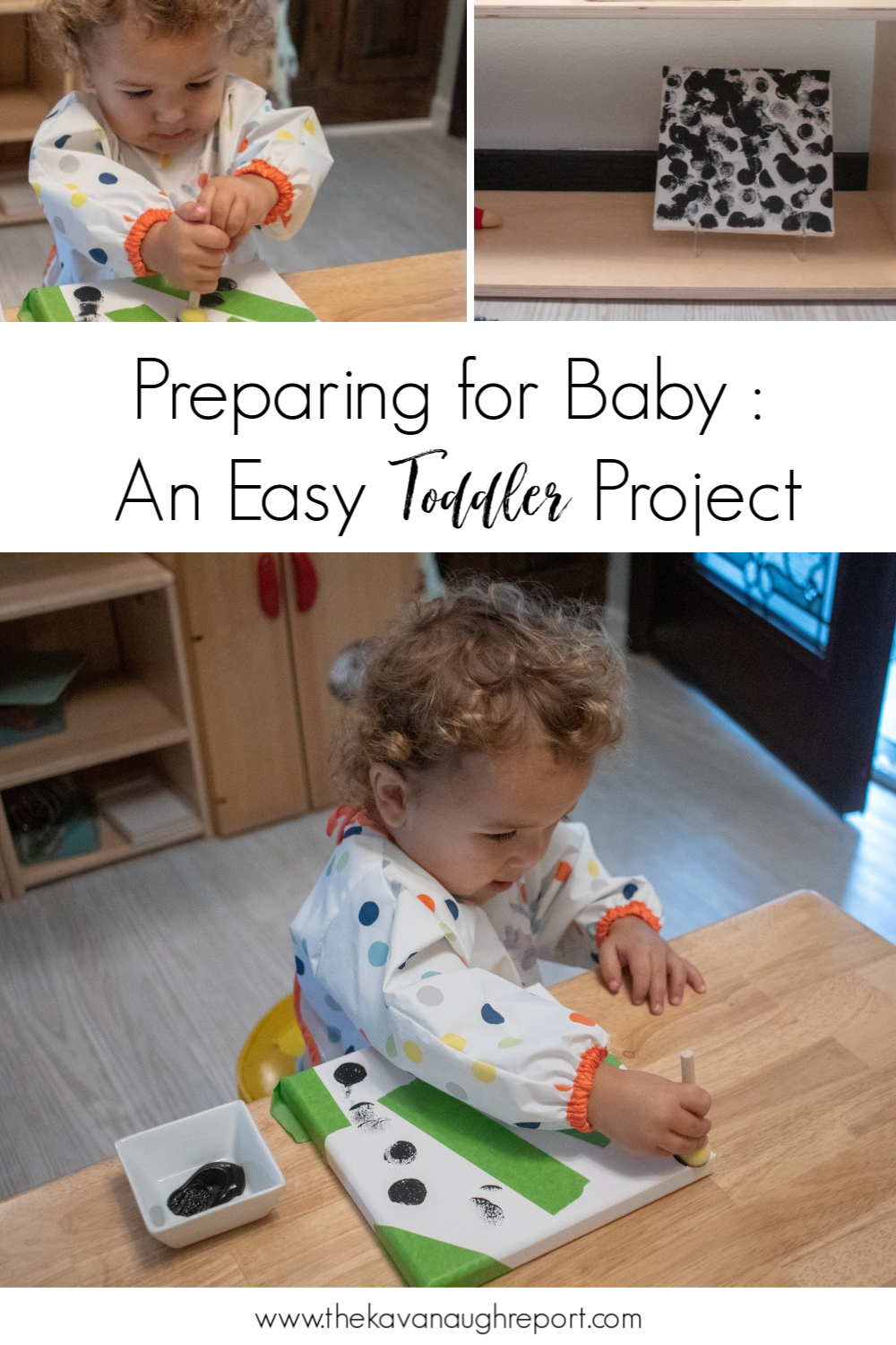 Preparing for a New Baby: An Easy Montessori Toddler Project