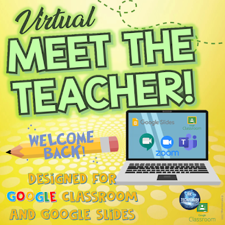 MrTechnology on TpT!: Virtual Meet The Teacher for Google Classroom ...