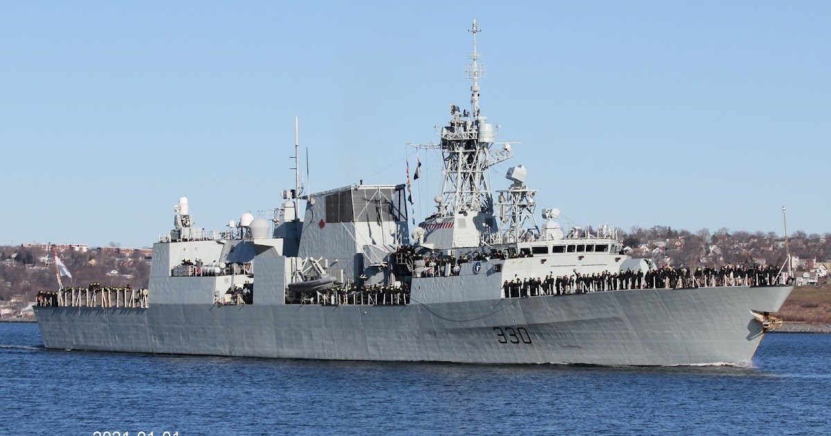 Shipfax: HMCS Halifax send off