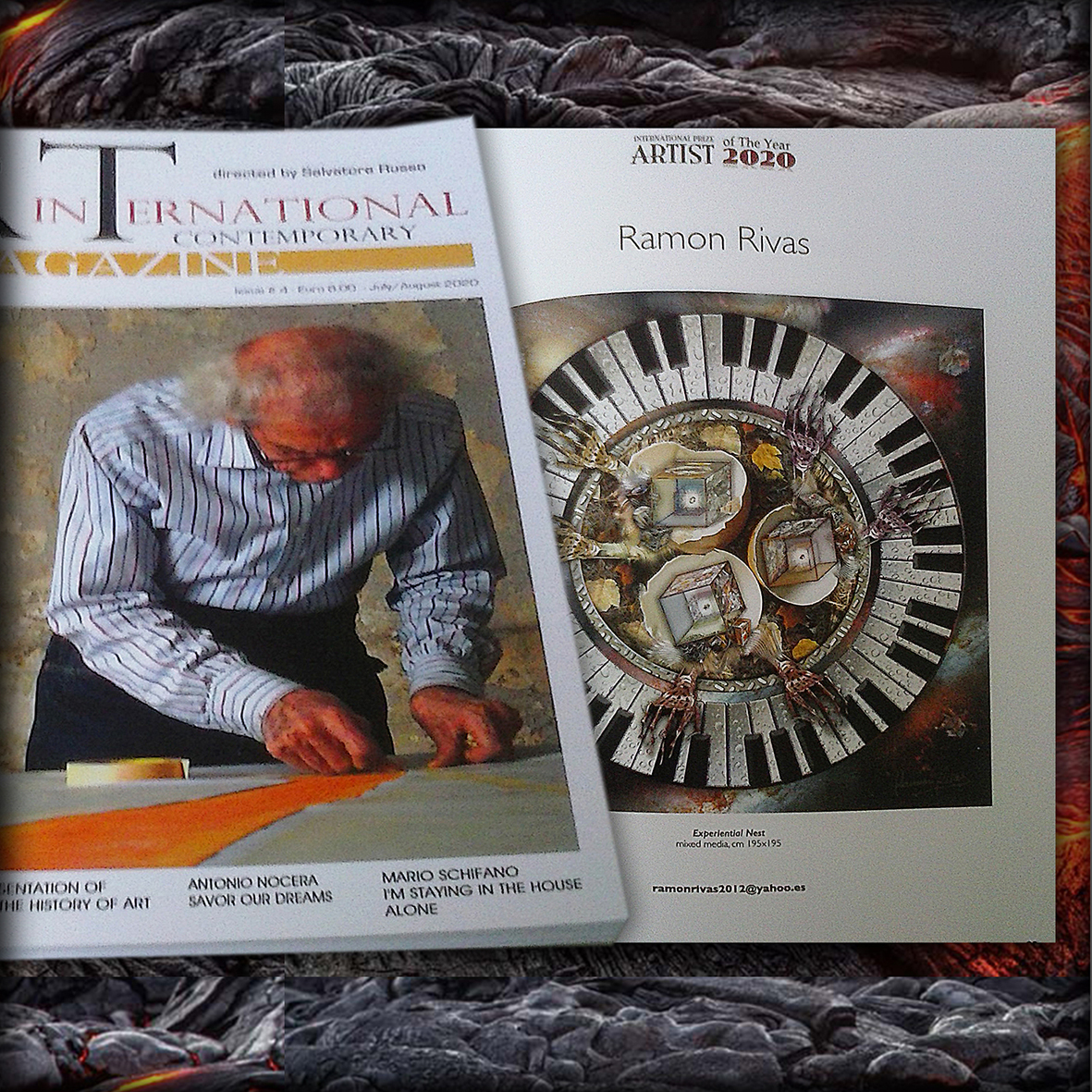 Ramón Rivas y el Rivismo. Arte Experiencial: El artista español Ramón ...