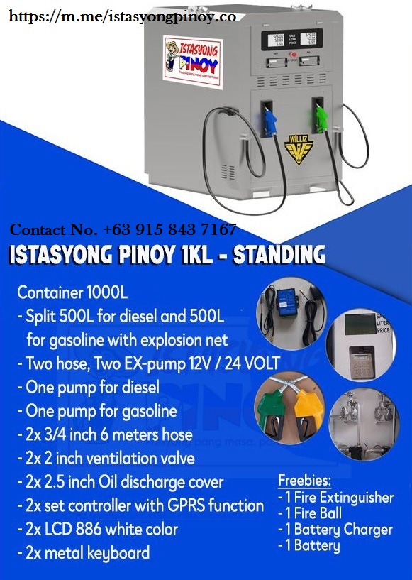 ISTASYONG PINOY | Mobile Fuel Filling Station: ISTASYONG PINOY 1000 ...