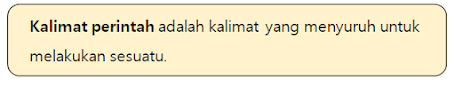 Mengenal kalimat perintah - Bekal_Ilmuku