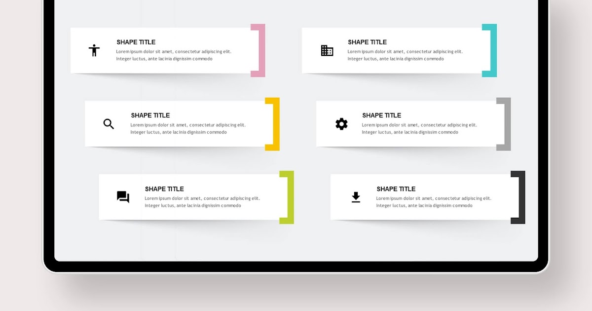 free download template Sticker List PowerPoint Templates unduh ...