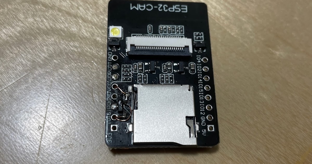 ESP32-CAMにCH340Kを乗っけて自動書き込みしてみた。 - nWorld