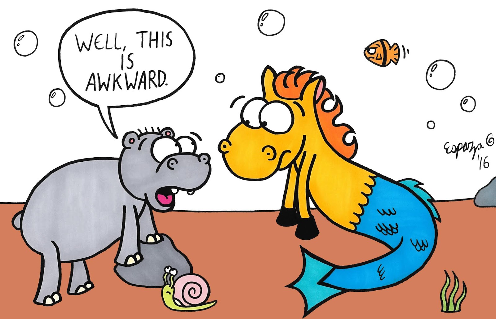 Jon's Crazy Stuff: THE HIPPO AND THE HIPPOCAMPUS!!!
