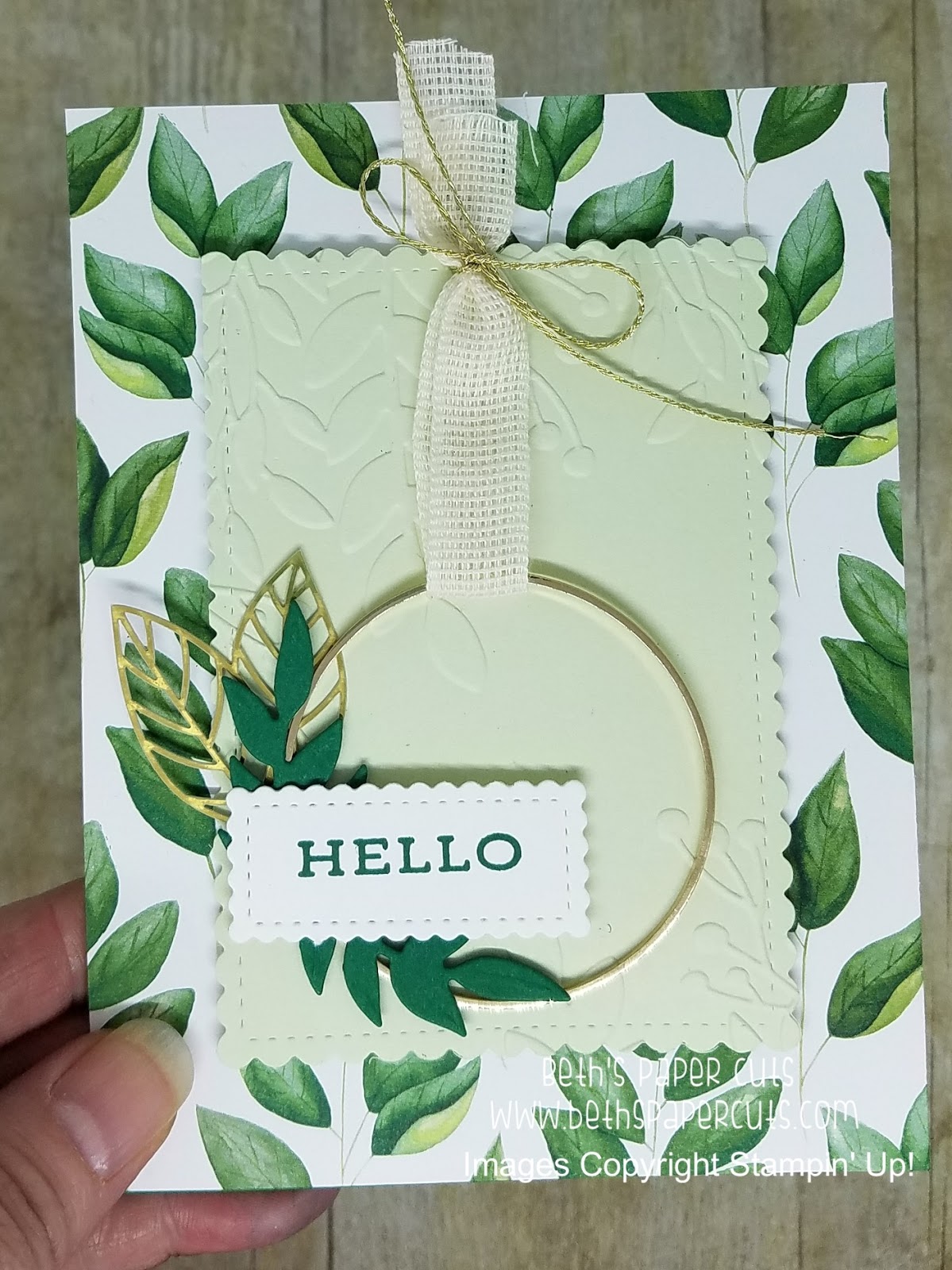 Beth's Paper Cuts: Forever Greenery Suite of products
