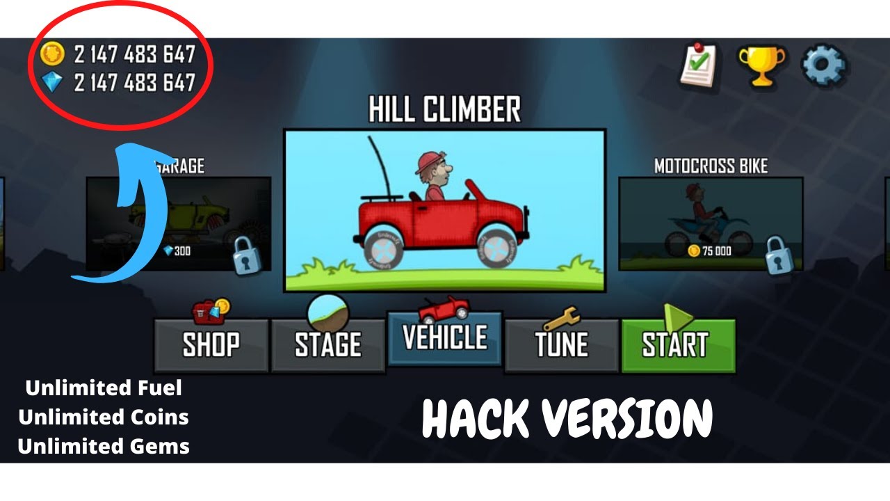 Hill Climb Racing hack coin and diamonds | Hill climb Racing mode apk ...