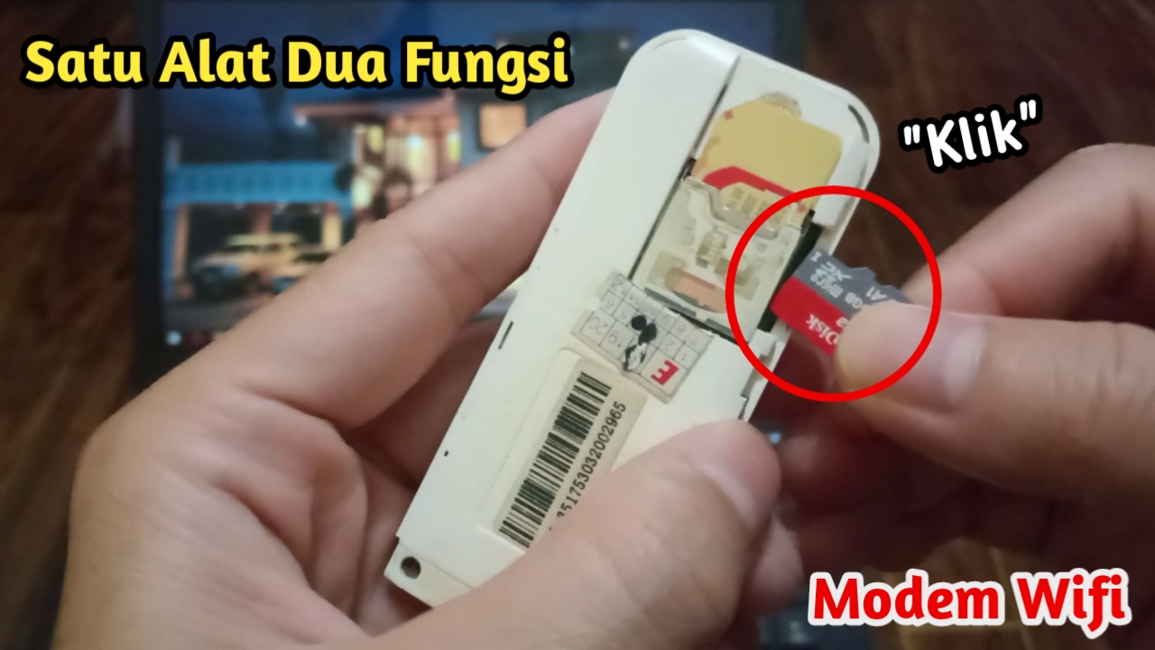 Part 13: Banyak Yang Gak Tau! Ini Fungsi Slot Kecil Modem WiFi (MiFi ...