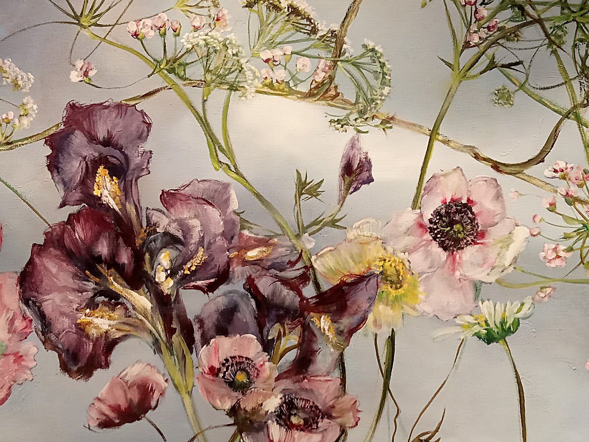 Claire Basler, 1960 | Abstract Flowers painter | Tutt'Art@ | Masterpieces