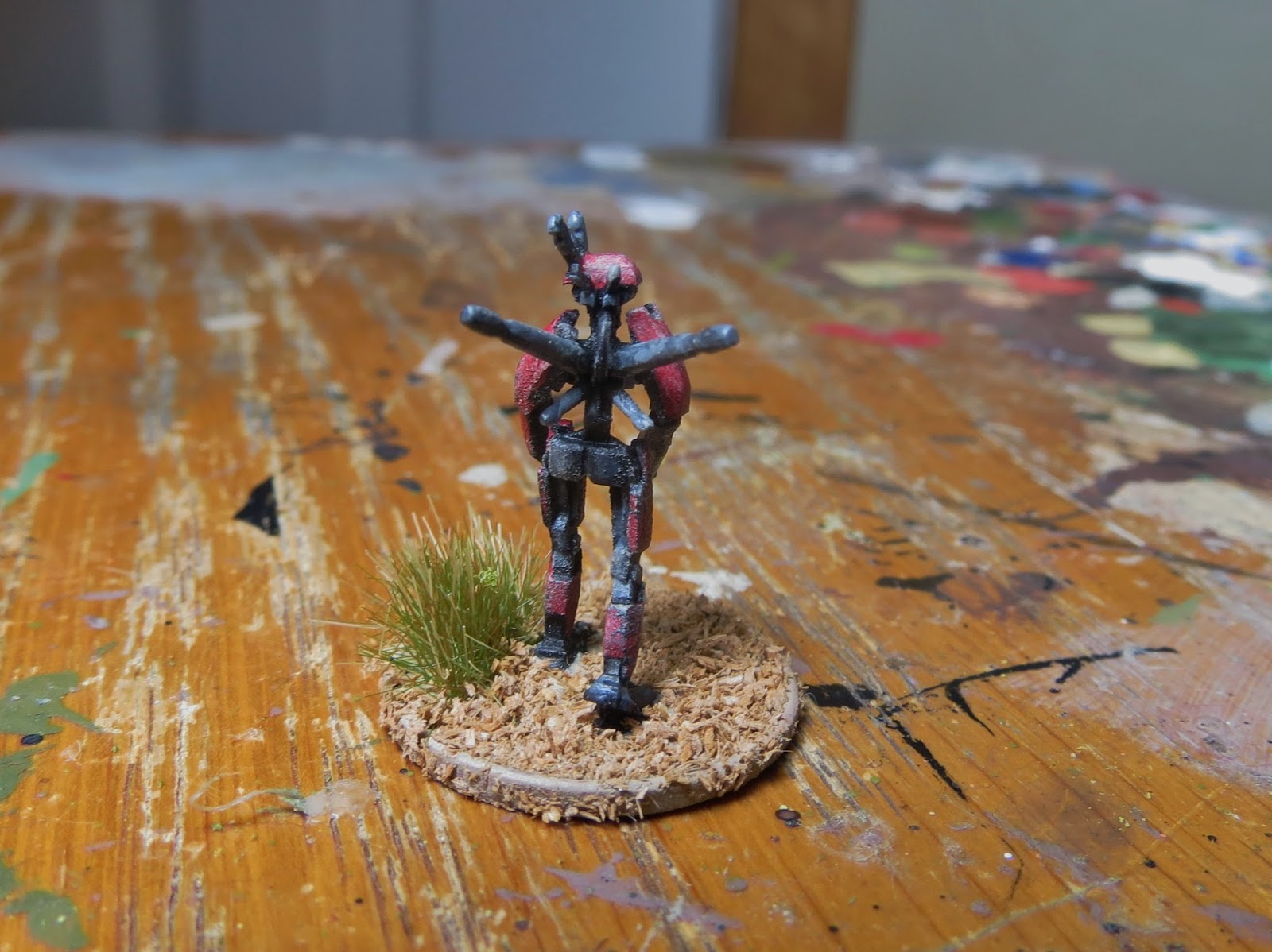 The Dog's Brush: 15mm Shapeways robot