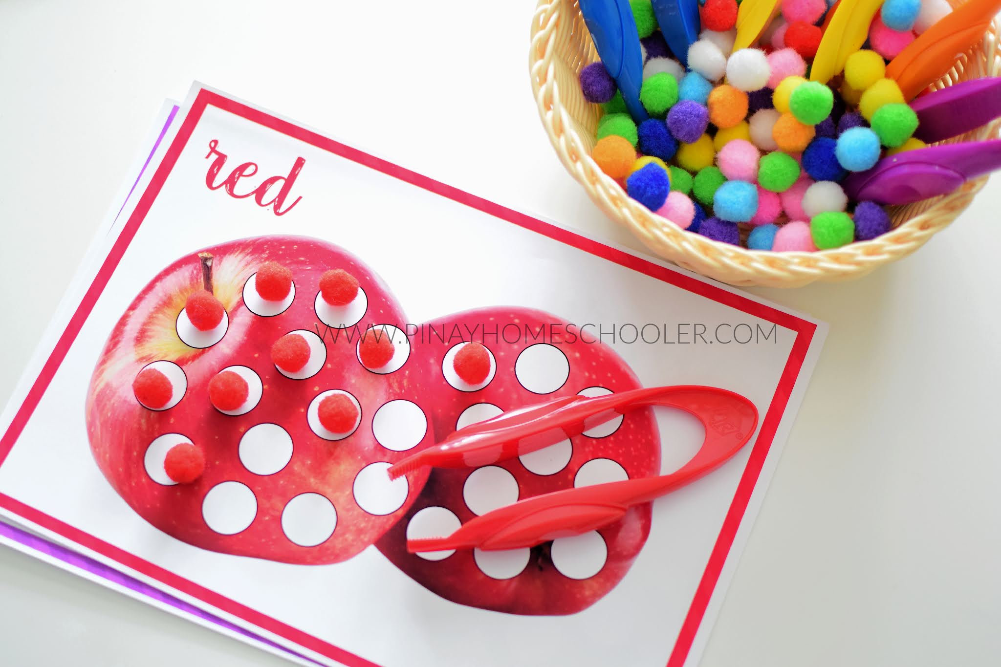 Montessori Inspired Color Printable Materials | The Pinay Homeschooler