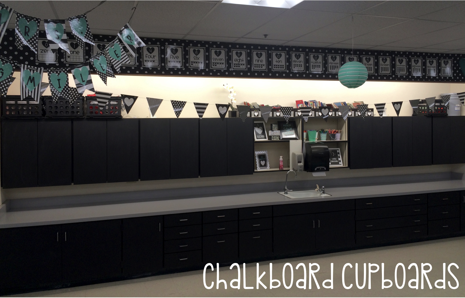 KE Class-Works: Classroom Cupboard Makeover!