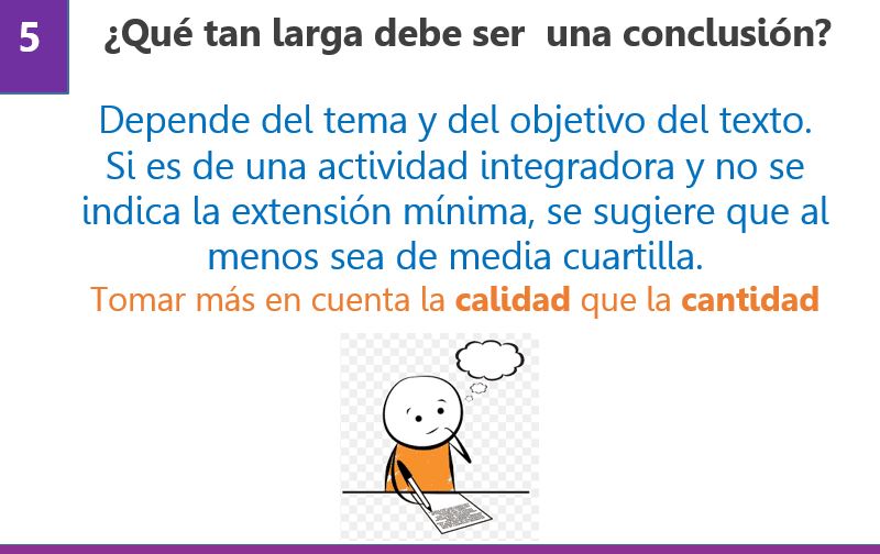 ¡Escribe tus conclusiones como un experto! ~ EnJoy-Recursos de Tutoría