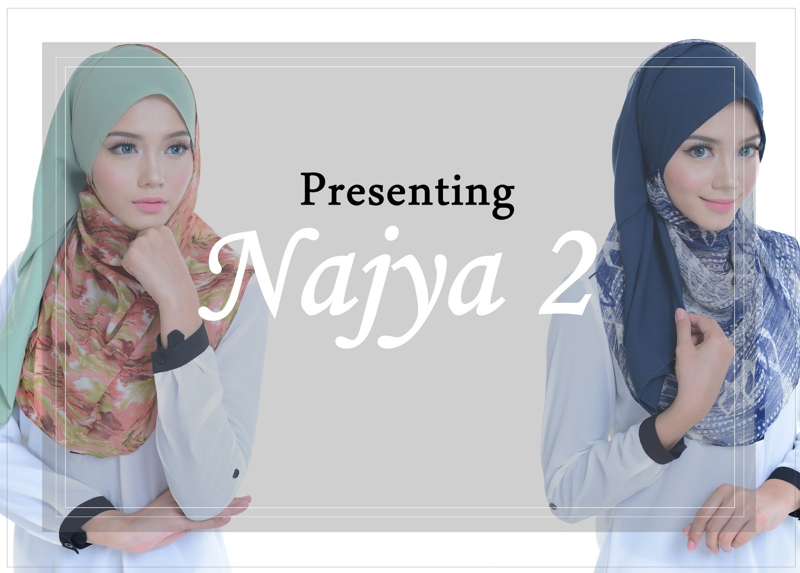 walk on wings, tread in air: Ok kita dah launch Najya Vol 2.