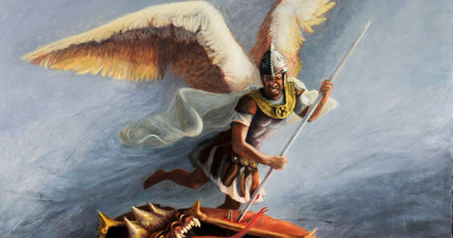 nunblog: Michael the Defender; Satan the Accuser