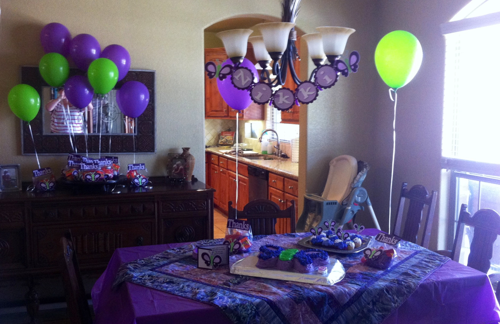 R + R Creations: Real life party- Butterfly party!