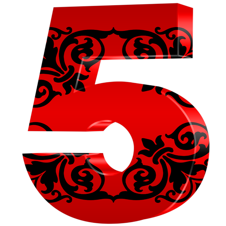 M. Michielin Alphabets: RED BLACK DAMASK TEXTURE ORNAMENT ALPHABET ...