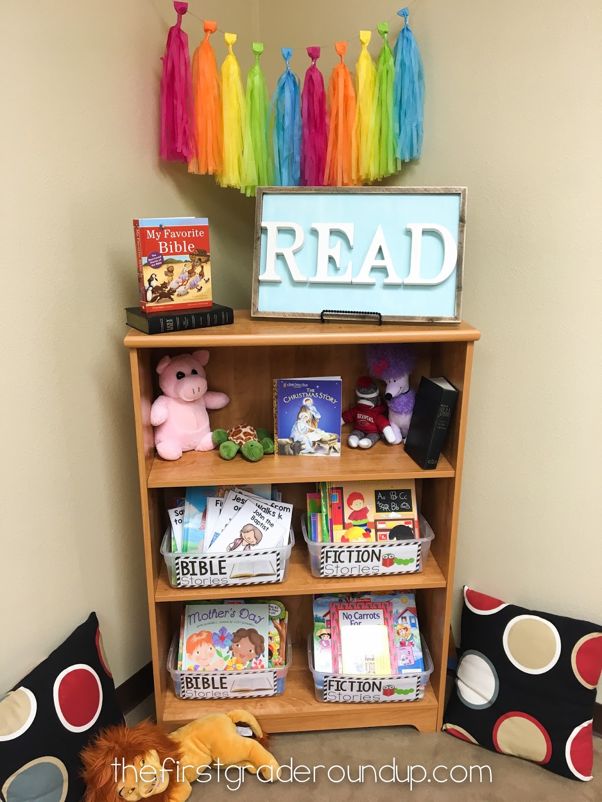 Catchy Preschool Rainbow Classroom Theme & Decor - The First Grade Roundup
