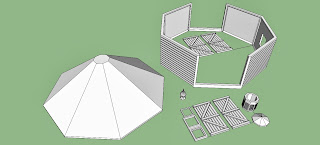Nirvana Valley Model Railroad: Octagon Barn, 3D Printed, Down on the ...