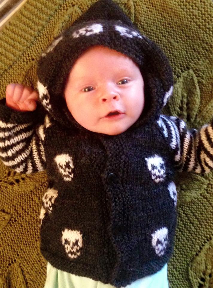 pointy pointy sticks: Baby Goth