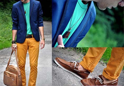 The X-Stylez: Master the Art of Male Color Blocking