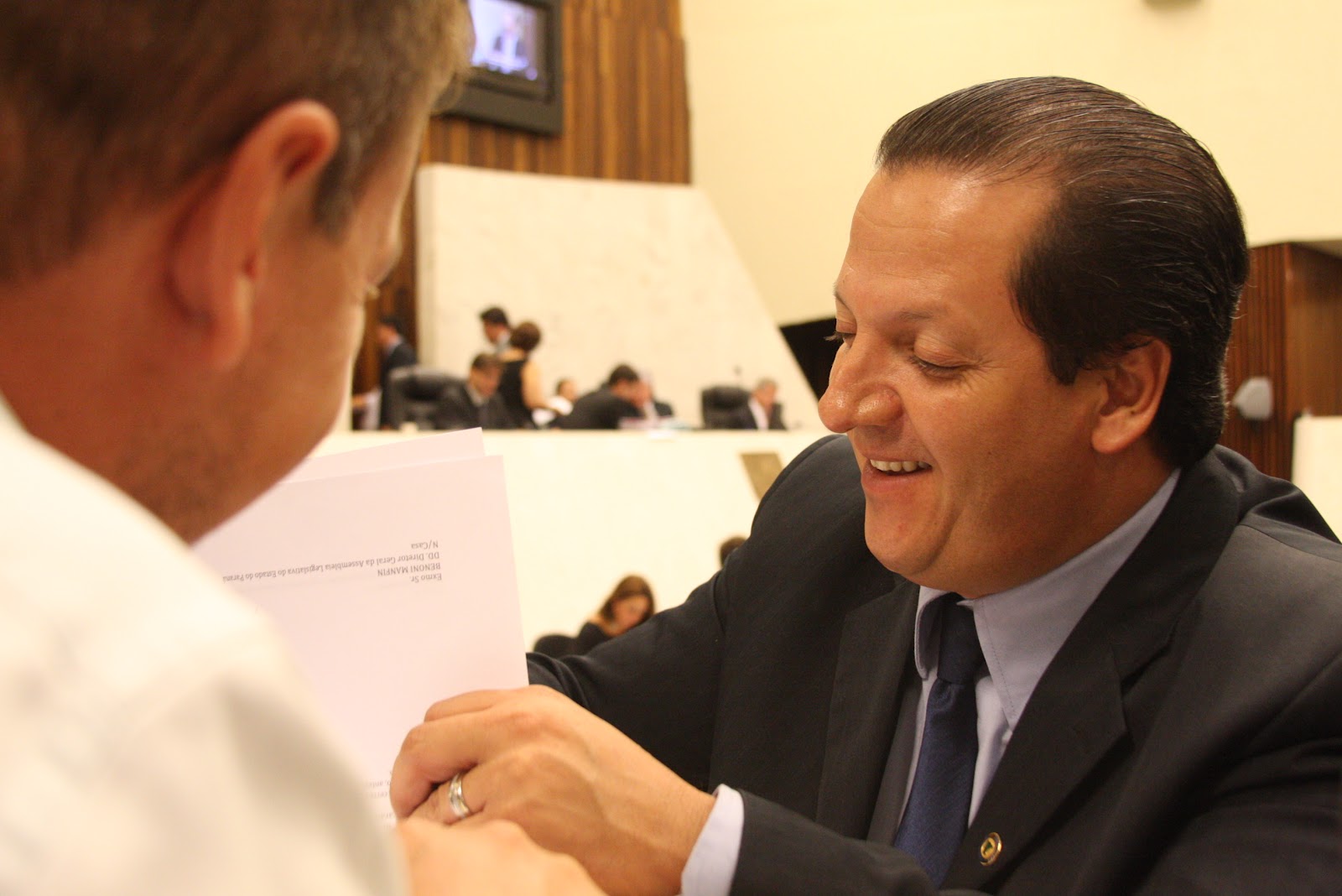 Deputado Estadual Gilberto Ribeiro: setembro 2012
