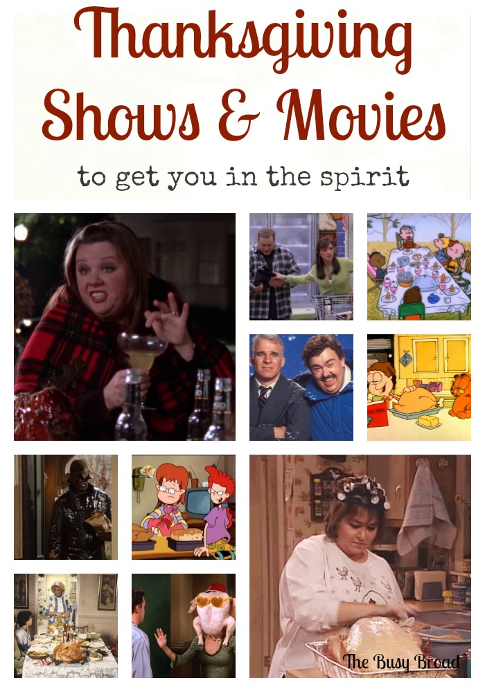 The Busy Broad: Thanksgiving Shows & Movies Round Up