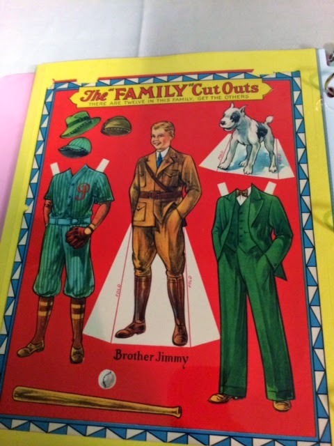 The Paper Collector: The Family Cut Outs, ca. 1930s