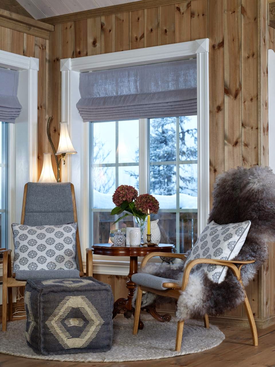 ROM FOR DEG: Ny fjellhytte i koselig rustikk stil