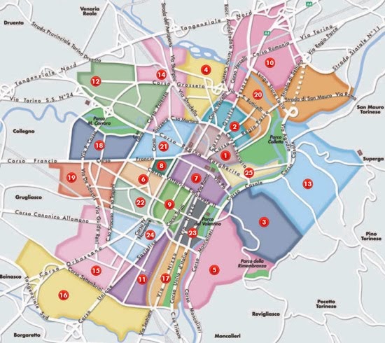 Tallest Building: Mappa di Torino immagini