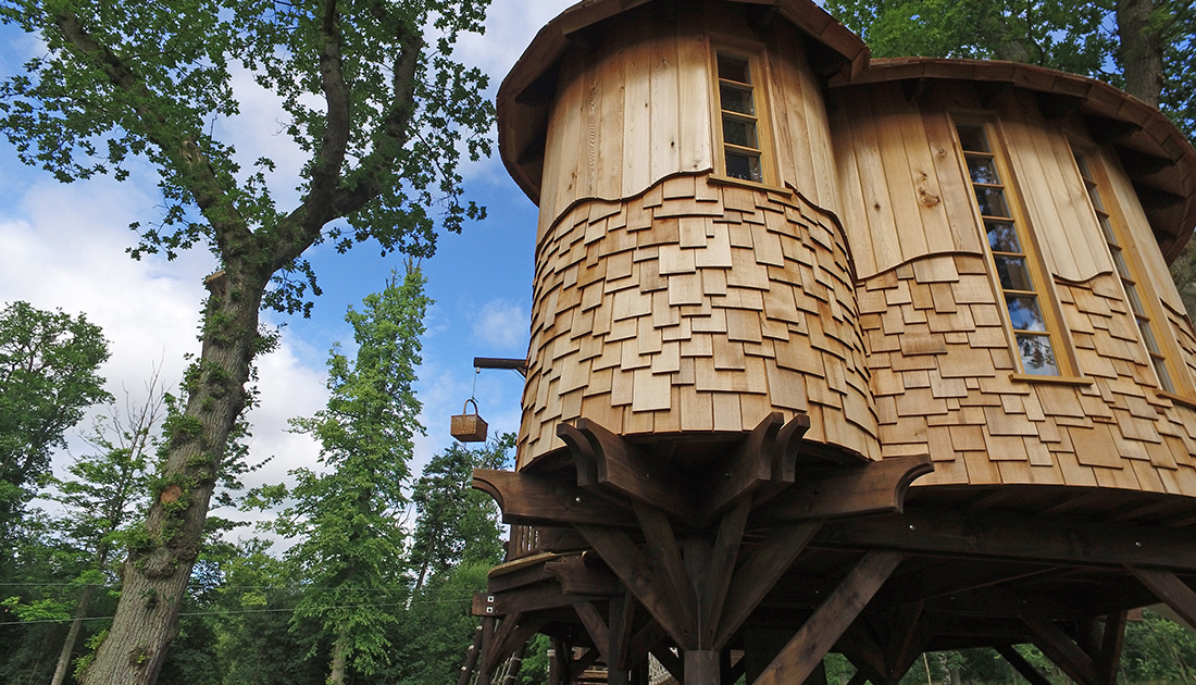 Shedworking: Garden office treehouse
