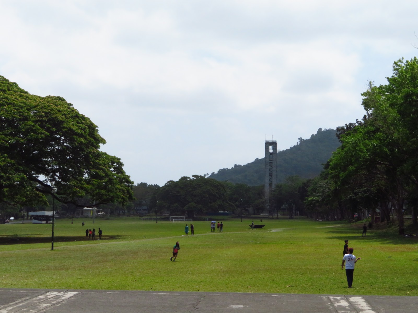UPLB walking tour with friends