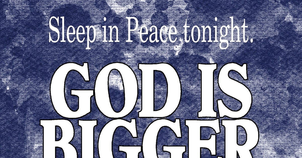 Sleep in Peace Tonight Quote Printable