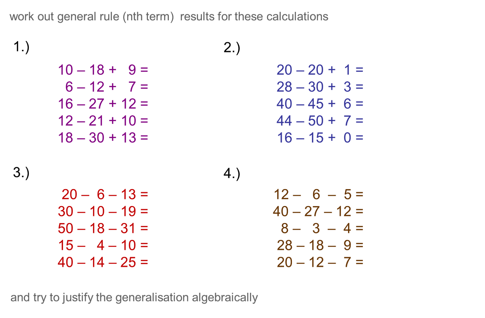 MEDIAN Don Steward Mathematics Teaching Nth Term Sums median-don-steward-mathematics-teaching-nth-term-sums