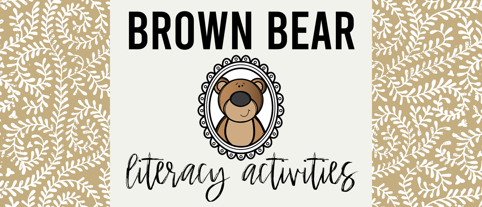 Brown Bear Story Activities and Color Word Kindergarten Literacy ...