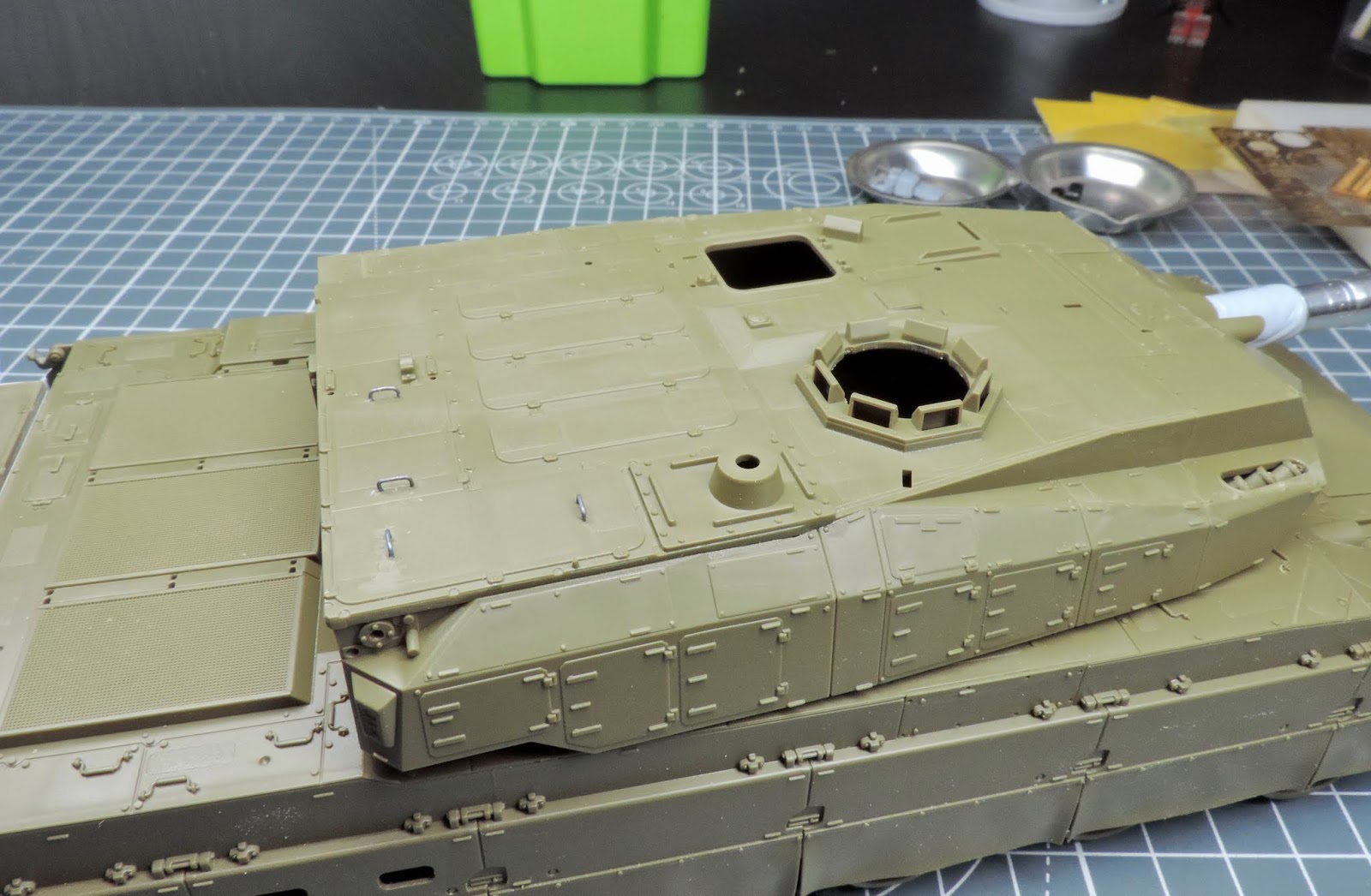 Pete's Model World : Tamiya Type 10 Progress