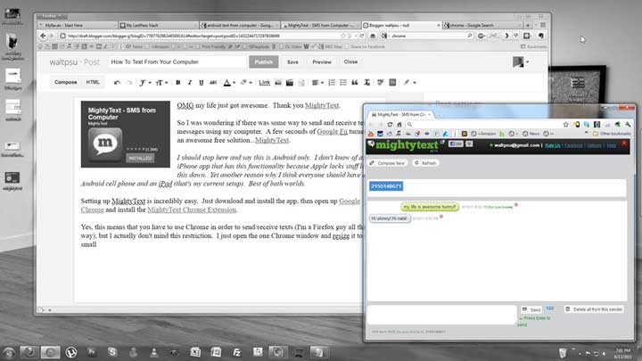 waltpsu: How To Text From Your Computer