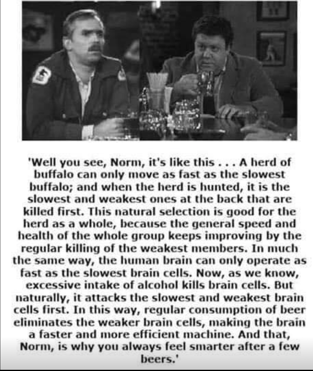 Skip's House of Chaos: Cliff Claven's Buffalo Theory