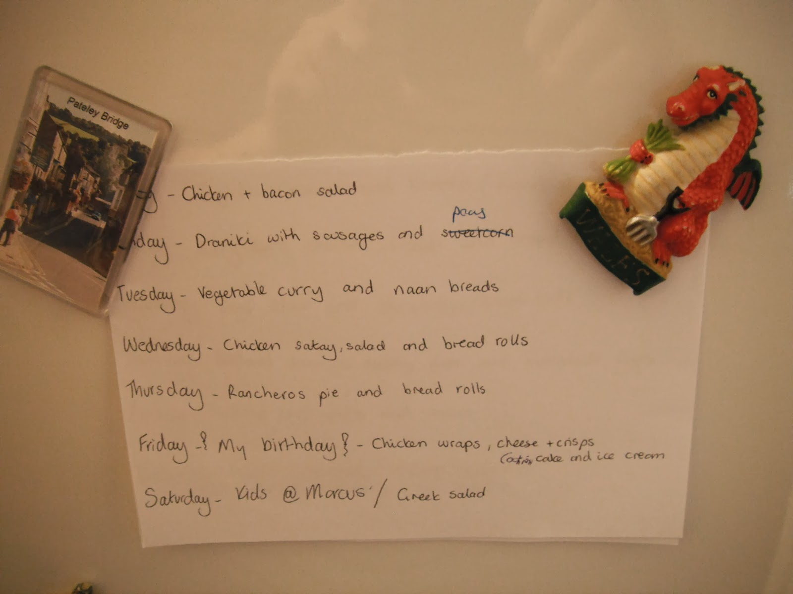 A Family Against The Flow Writing A Food Menu