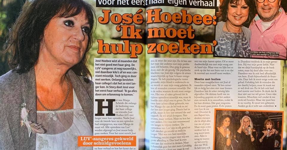 With Luv' from José: José Hoebee in Story: "I'll do anything I can to heal"