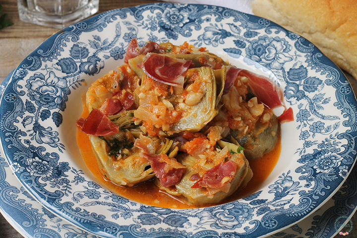 ALCACHOFAS AL ESTILO DE TUDELA | El jardín de mis recetas