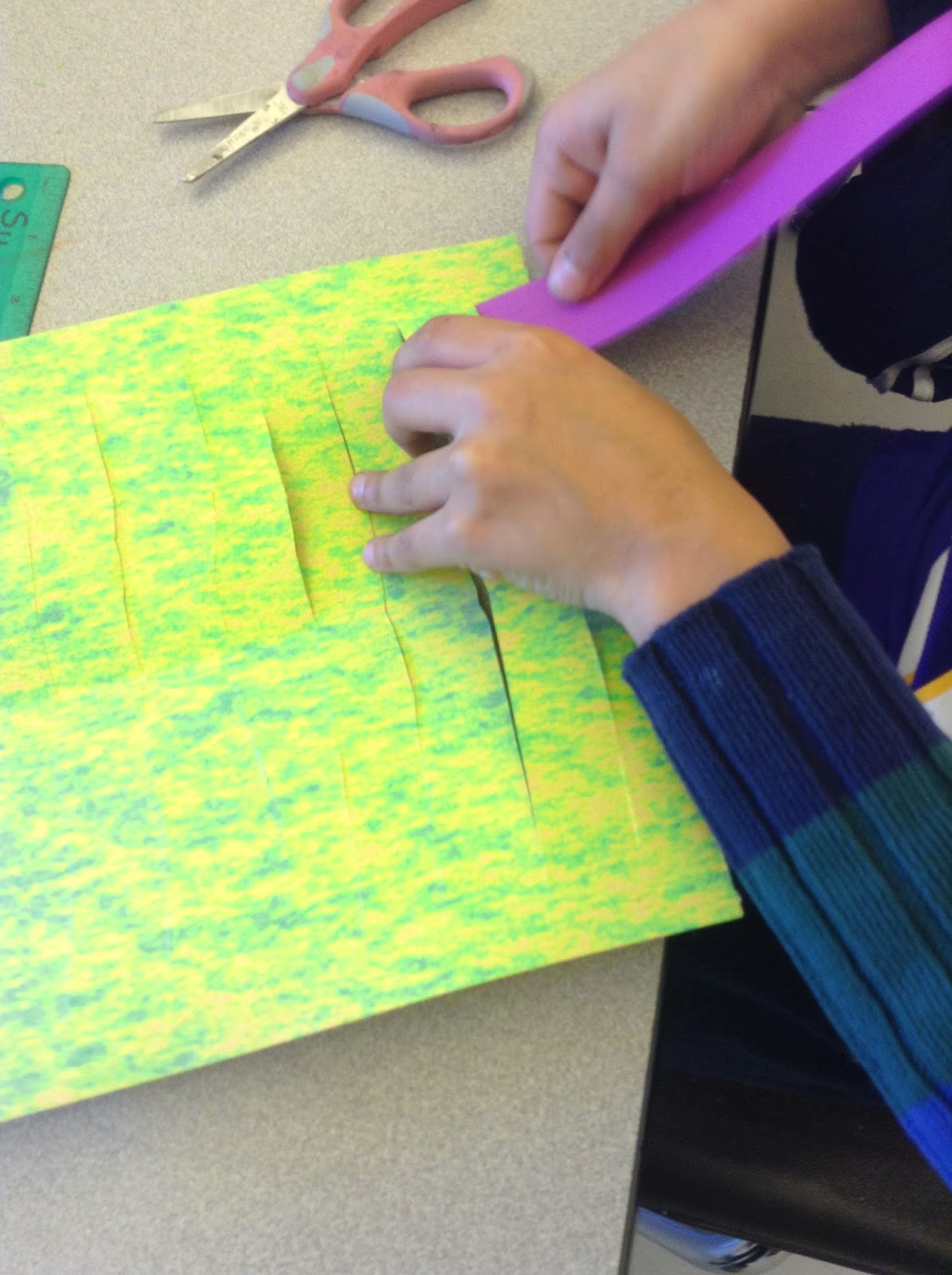 Mr Kantor's Classroom: Paper Weave Bedding