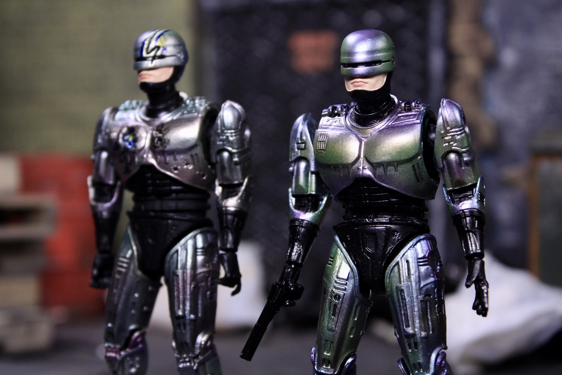 CobraShadowJoes: HIYA Toys Exquisite Mini's Robocop 2 Figures review