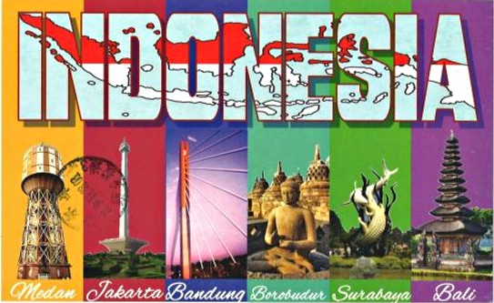 See it on a Postcard: colours of Indonesia